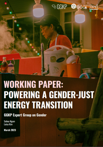 Working Paper: Powering a Gender-Just Energy Transition - Energia
